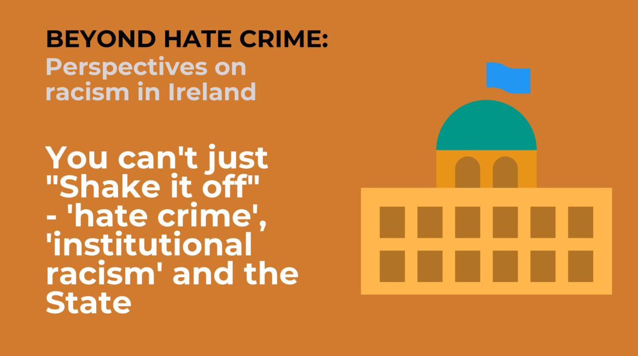You can’t just “Shake it Off” – ‘hate crime’, ‘institutional racism ...