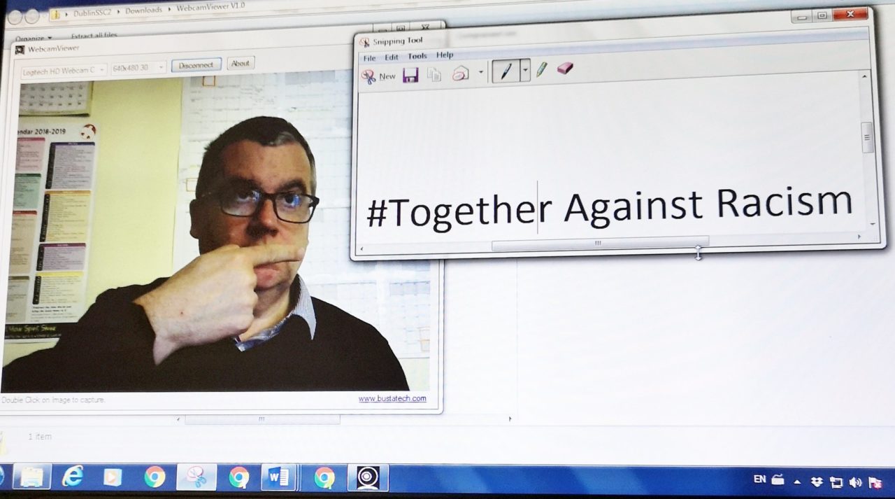 #TogetherAgainstRacism Social Media Campaign | INAR