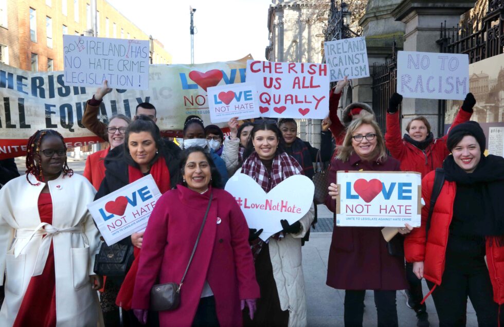 Love Not Hate Campaign for Hate Crime Legislation | INAR